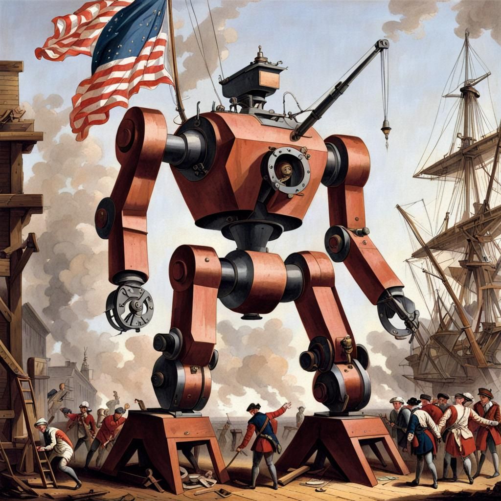 Build An Army: American Revolutionary War - AI Generated Artwork ...