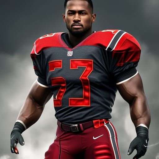 Football Player - AI Generated Artwork - NightCafe Creator