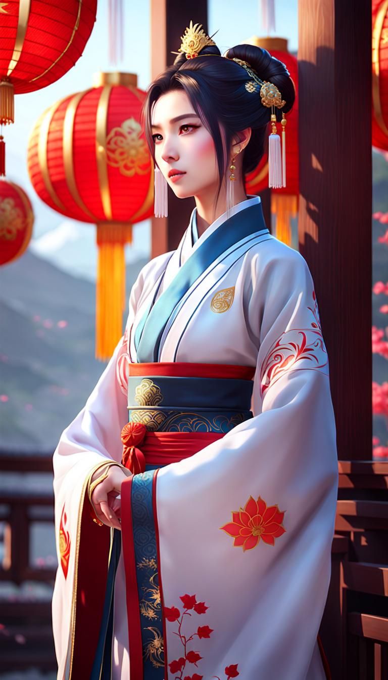 Hanfu. - AI Generated Artwork - NightCafe Creator