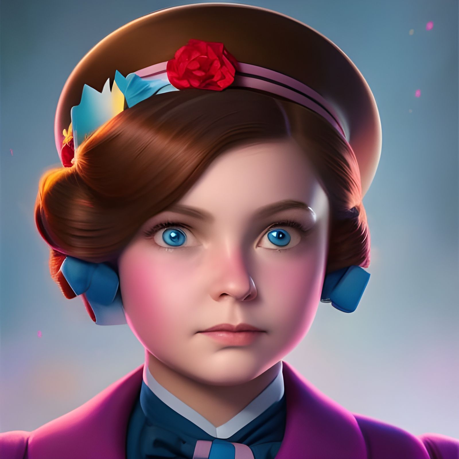 Violet! You're turning violet, Violet!! - AI Generated Artwork ...