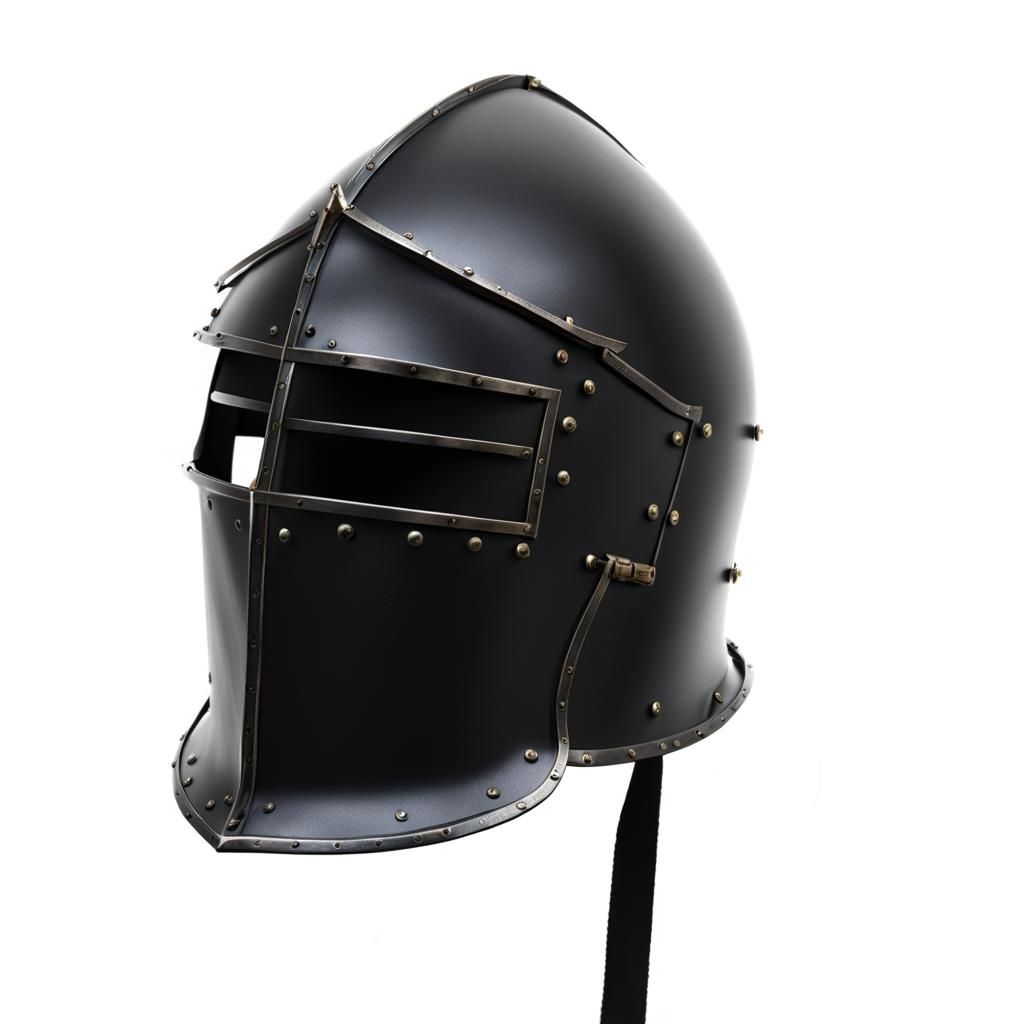 Medieval Jousting Helm - AI Generated Artwork - NightCafe Creator