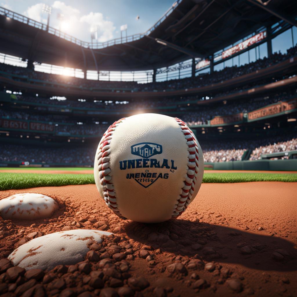Baseball, realistic - AI Generated Artwork - NightCafe Creator