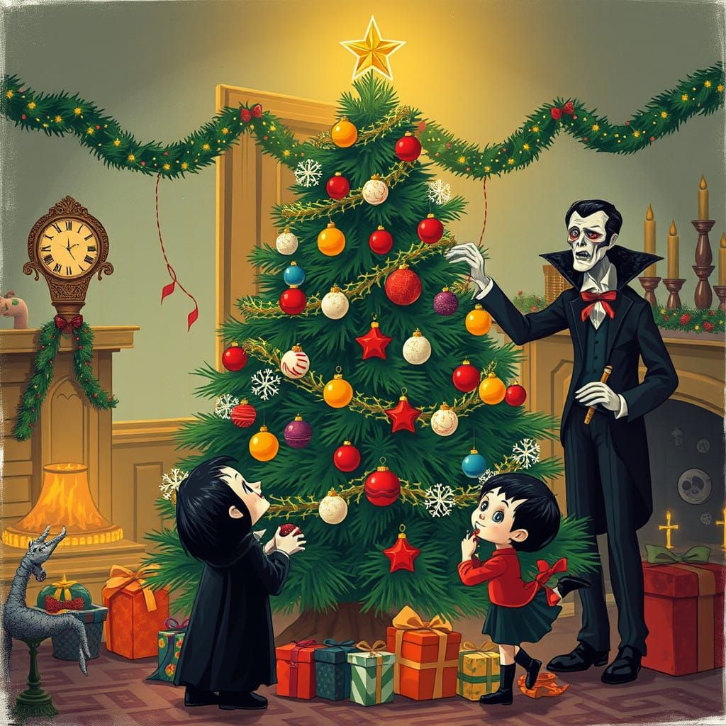 A Vampire Family's Christmas - Vampires Celebrate Classic Ch...