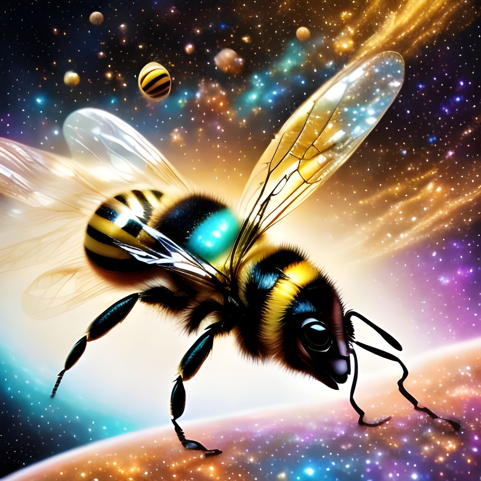 Constellation DS8 Bee - AI Generated Artwork - NightCafe Creator