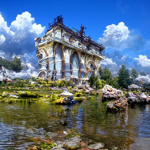 Random Architectural Masterpieces - AI Generated Artwork - NightCafe ...