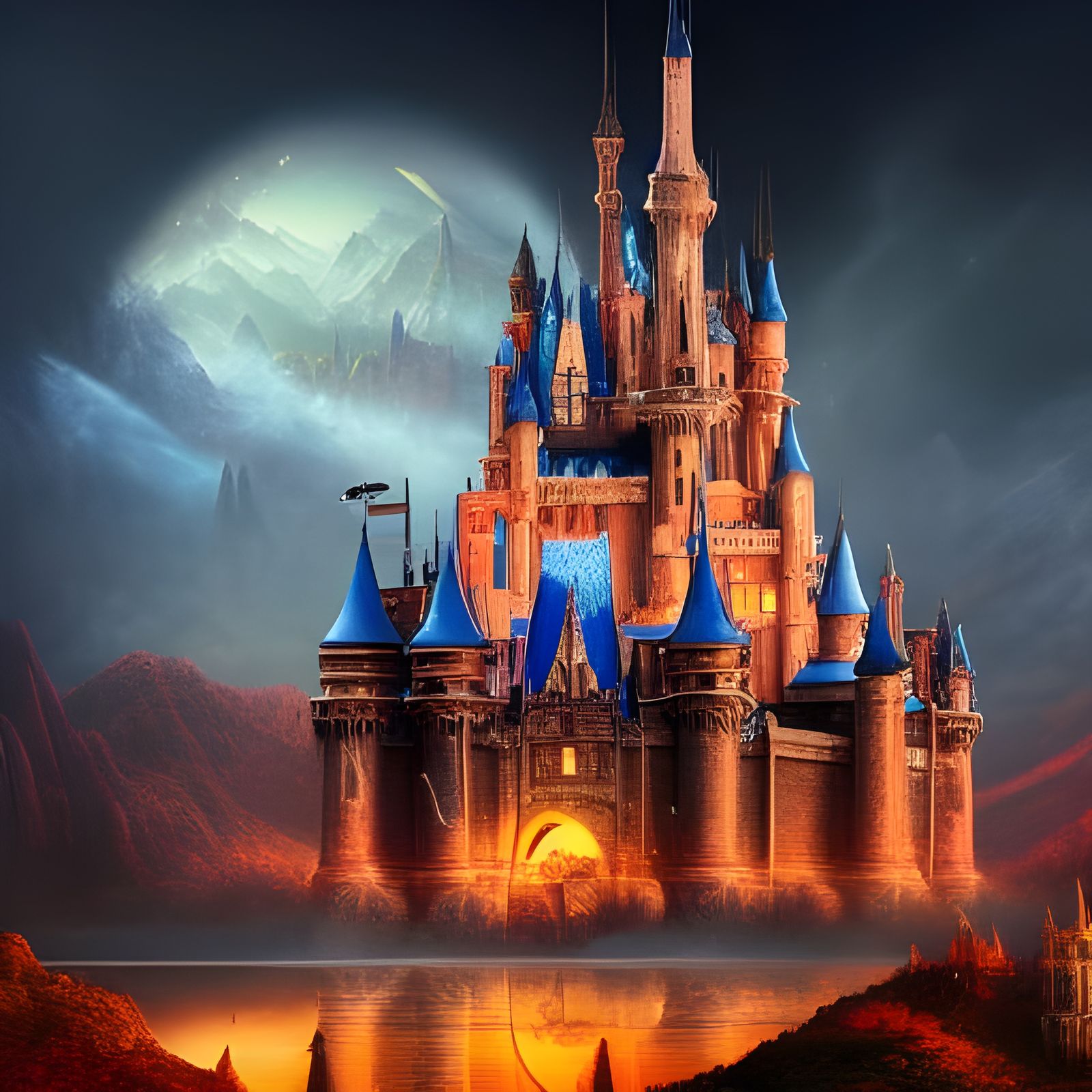 Mysterious Ancient Alien Castle #2 - AI Generated Artwork - NightCafe ...