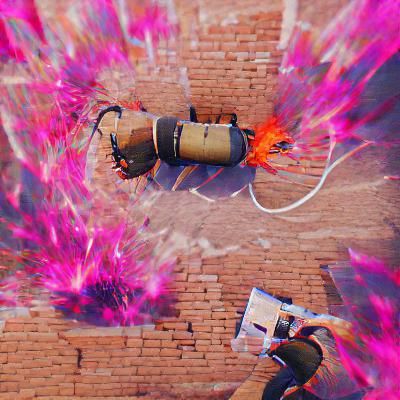 Explosive trap - AI Generated Artwork - NightCafe Creator