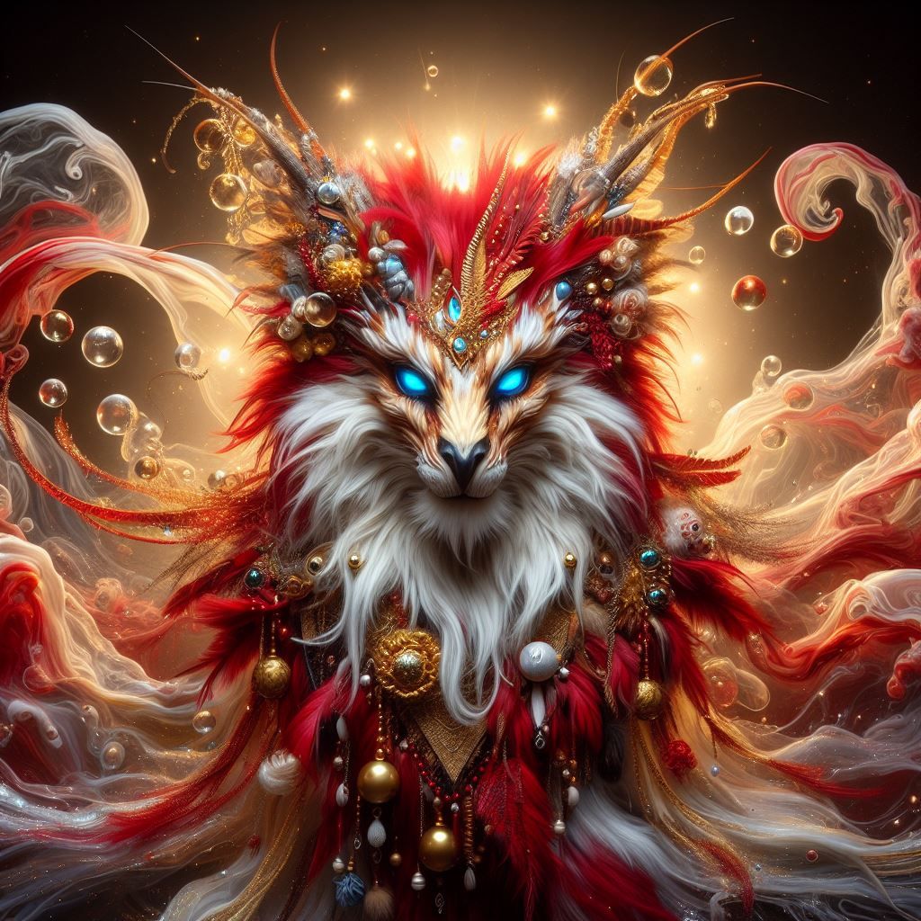 Lion phoenix - AI Generated Artwork - NightCafe Creator