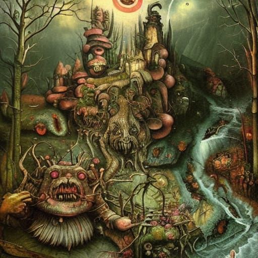 Old Gods of Appalachia - AI Generated Artwork - NightCafe Creator