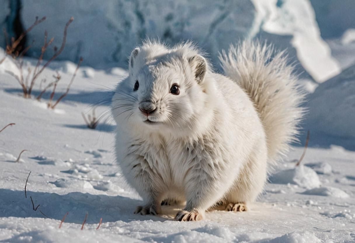 Behold! A Snow Poff! - AI Generated Artwork - NightCafe Creator