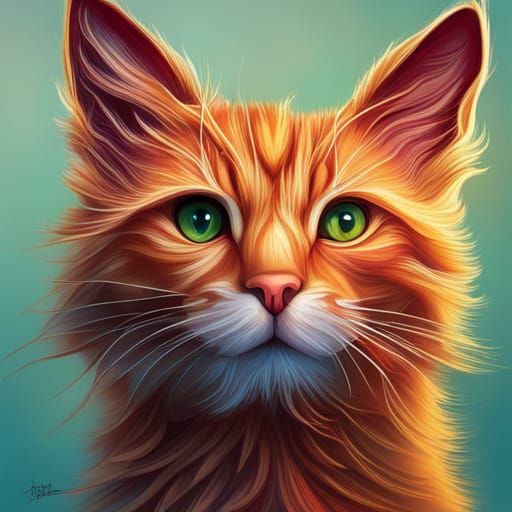 Cat - AI Generated Artwork - NightCafe Creator