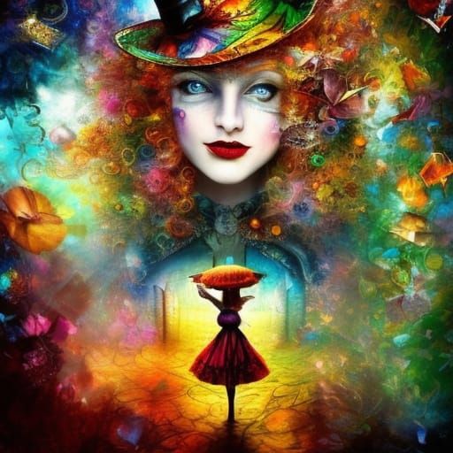 Through the Looking Glass - AI Generated Artwork - NightCafe Creator