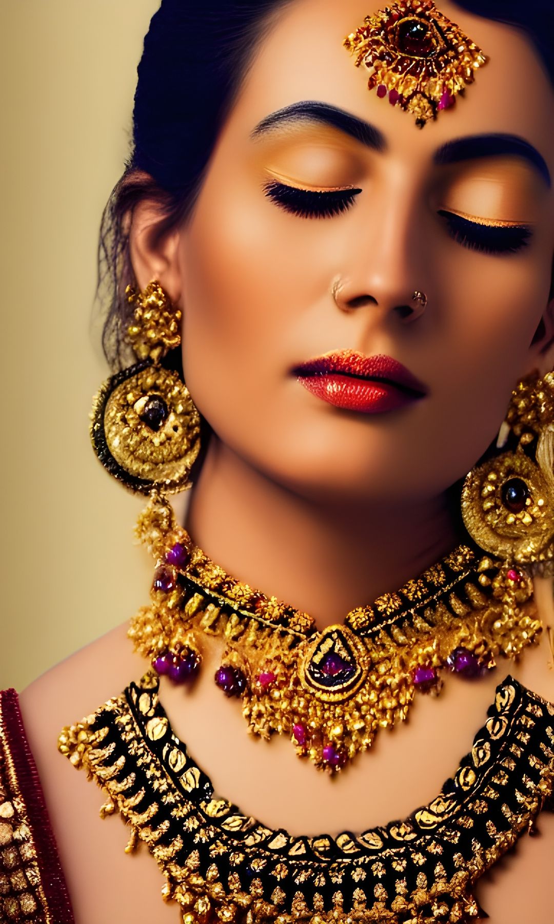 Indian princess - AI Generated Artwork - NightCafe Creator