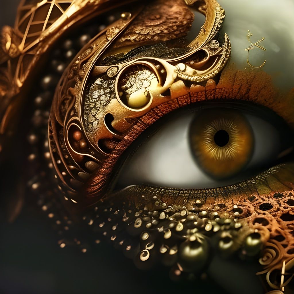 Intricate Eye: Dark Horror Fantasy - AI Generated Artwork - NightCafe ...