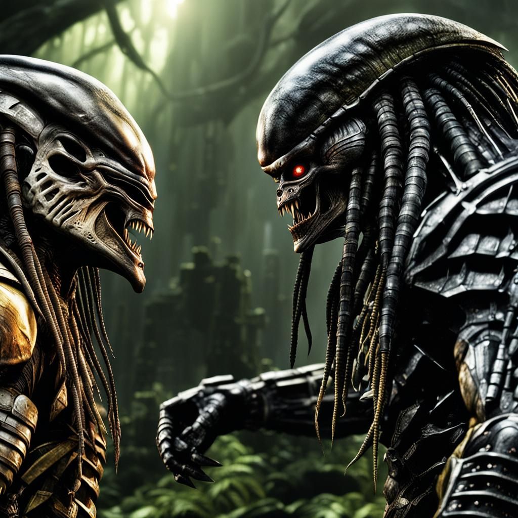 Alien vs. Predator the next evolution - AI Generated Artwork ...