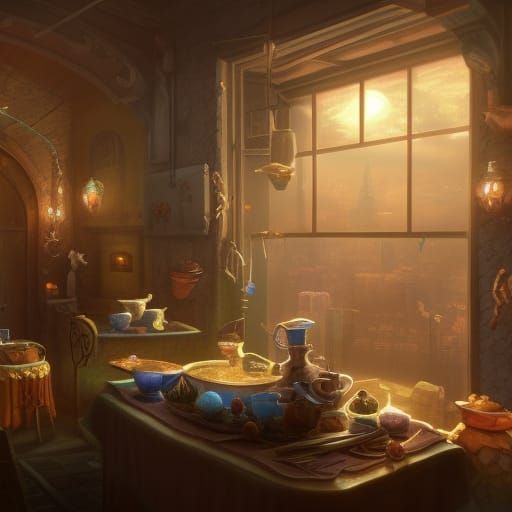 cat café - AI Generated Artwork - NightCafe Creator