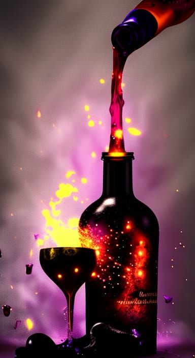 Wine - AI Generated Artwork - NightCafe Creator