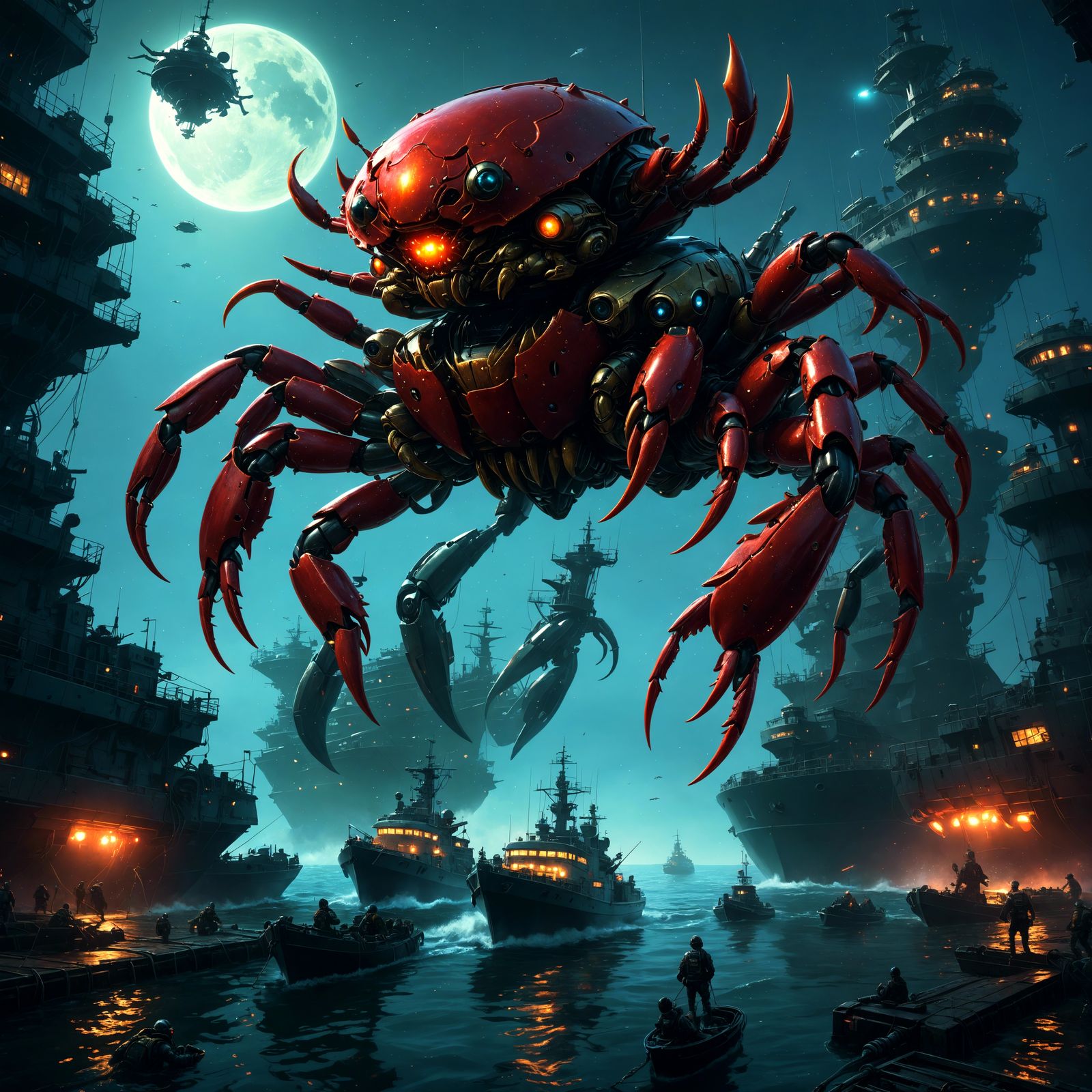 cybercrab - AI Generated Artwork - NightCafe Creator