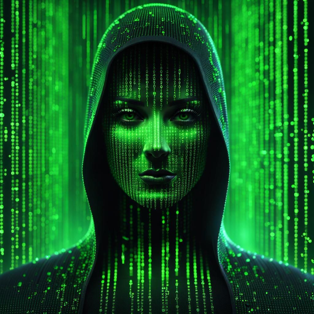 In the Matrix - AI Generated Artwork - NightCafe Creator