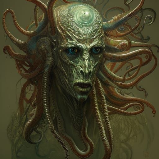Cthonic Priest of the Oceanic Cult - AI Generated Artwork - NightCafe ...