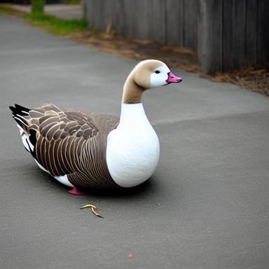 cute anime goose - AI Generated Artwork - NightCafe Creator