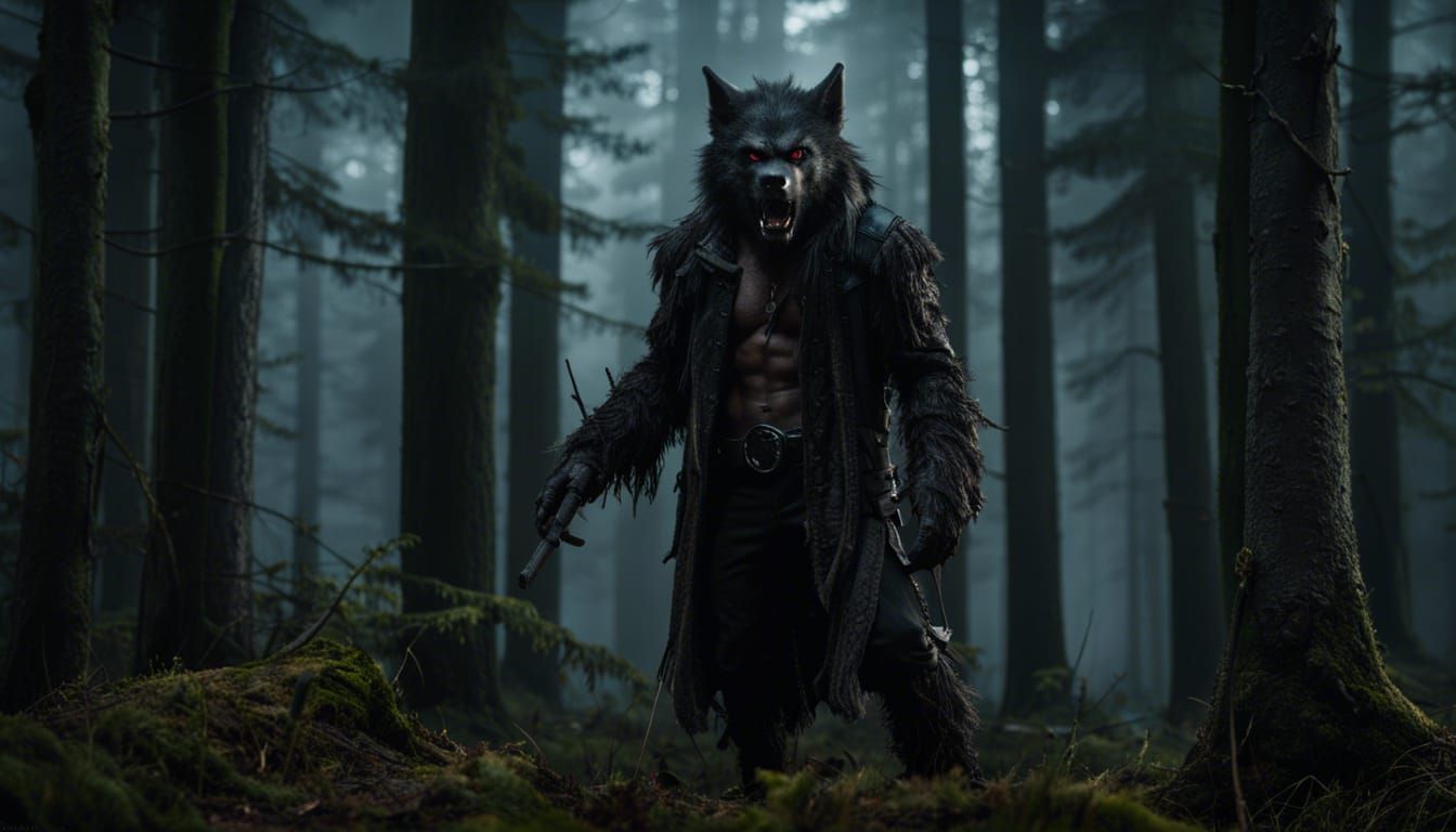 Werewolf Leader - AI Generated Artwork - NightCafe Creator