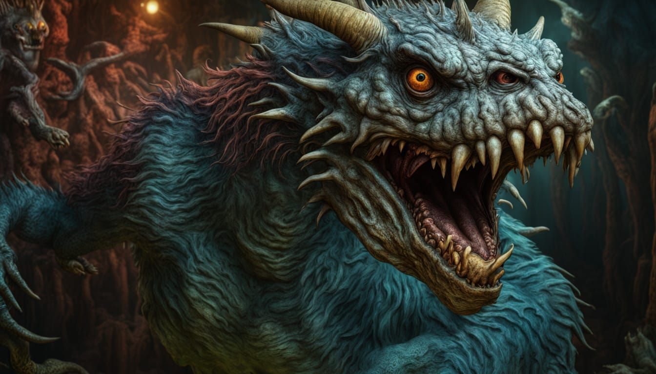 SHAPESHIFTING DORK MONSTER FROM BOGOMIL'S LAIR