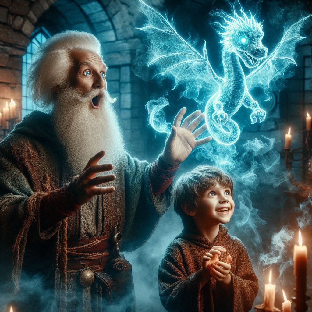 master and apprentice sorcerer - AI Generated Artwork - NightCafe Creator