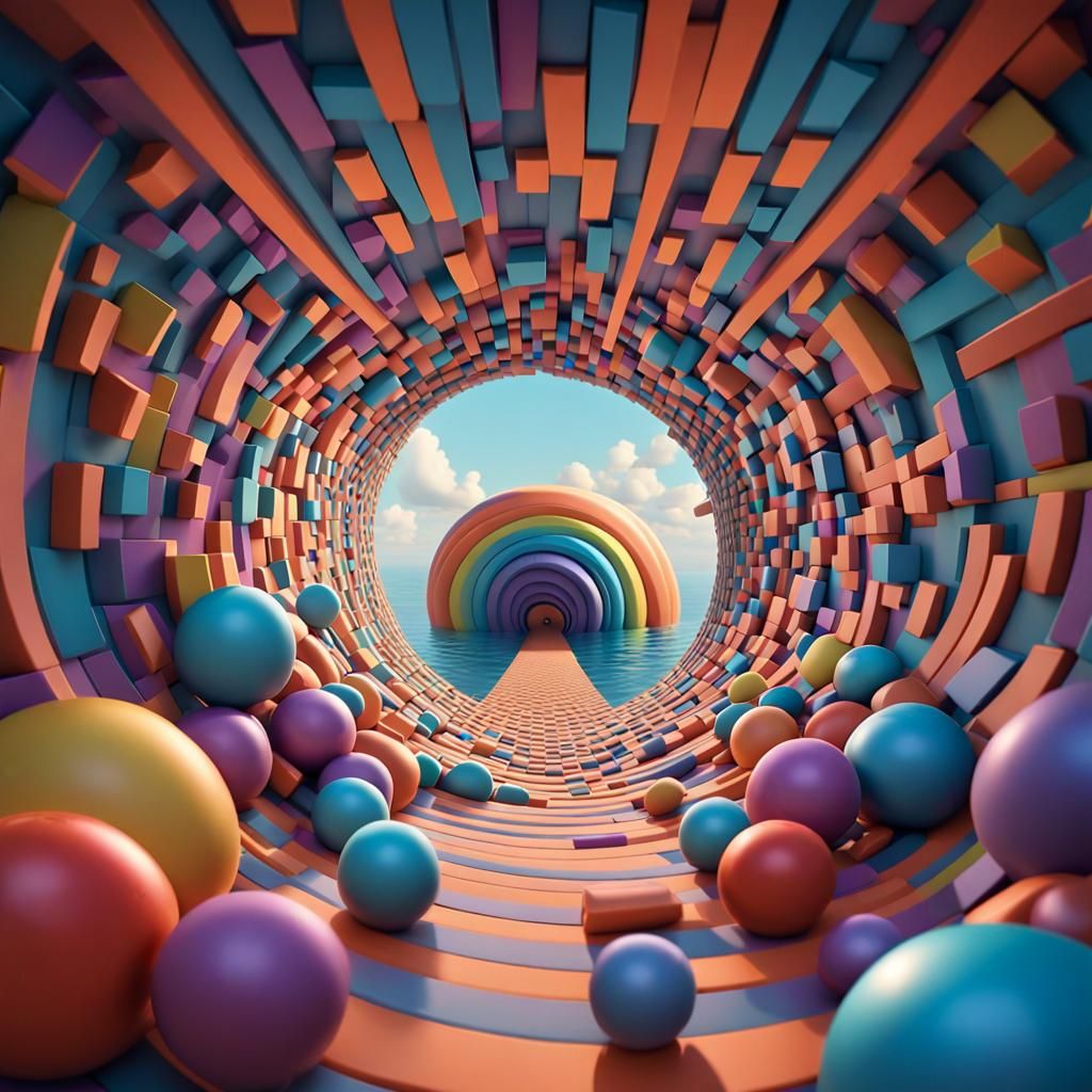 Optical illusion - AI Generated Artwork - NightCafe Creator