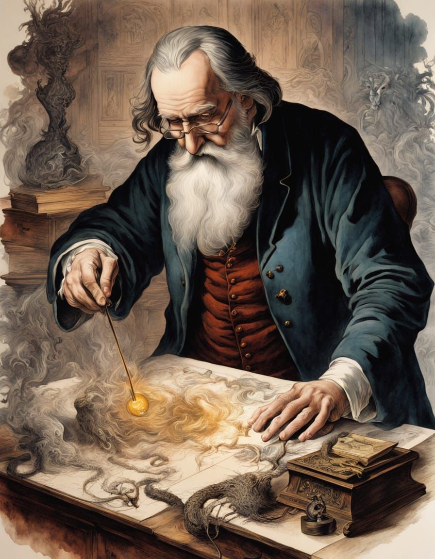 A Victorian Lab with a Wizard - A Victorian Lab with a Wiza...