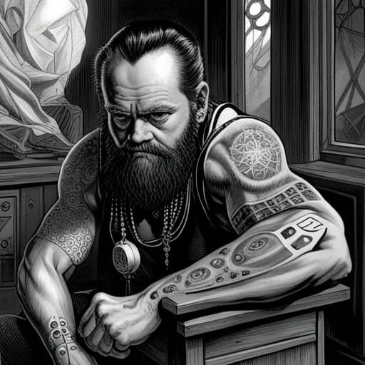 A Dwarves Wizard - AI Generated Artwork - NightCafe Creator