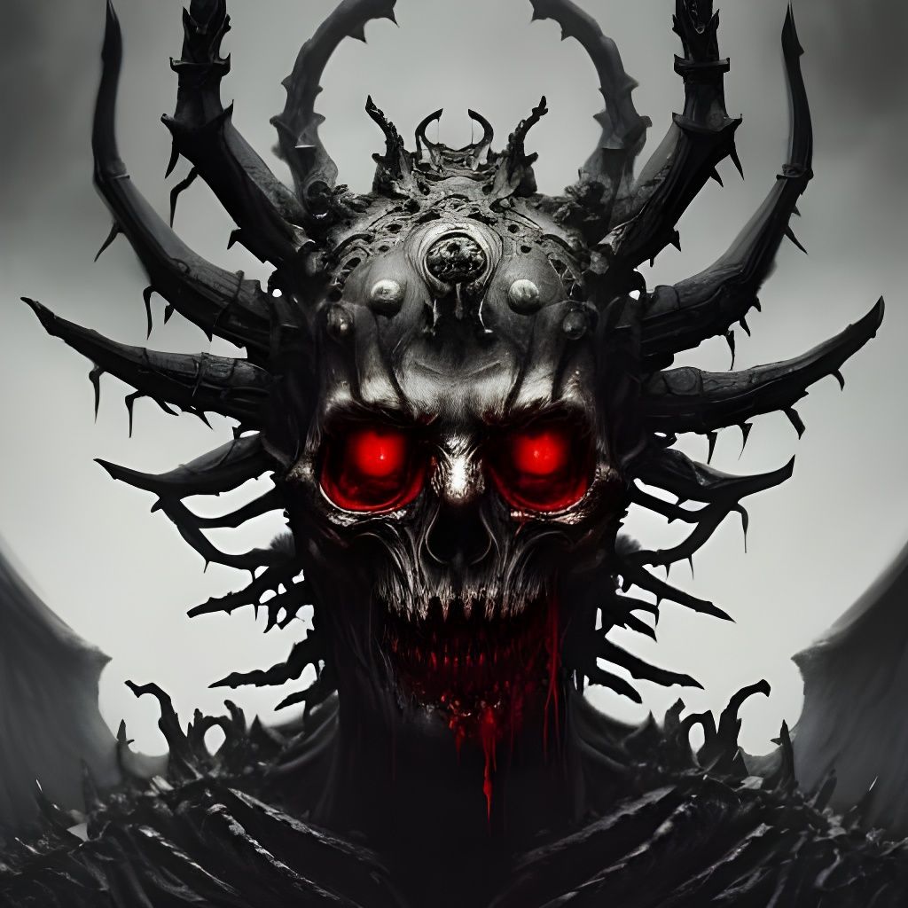 Dark Underworld Demon - AI Generated Artwork - NightCafe Creator