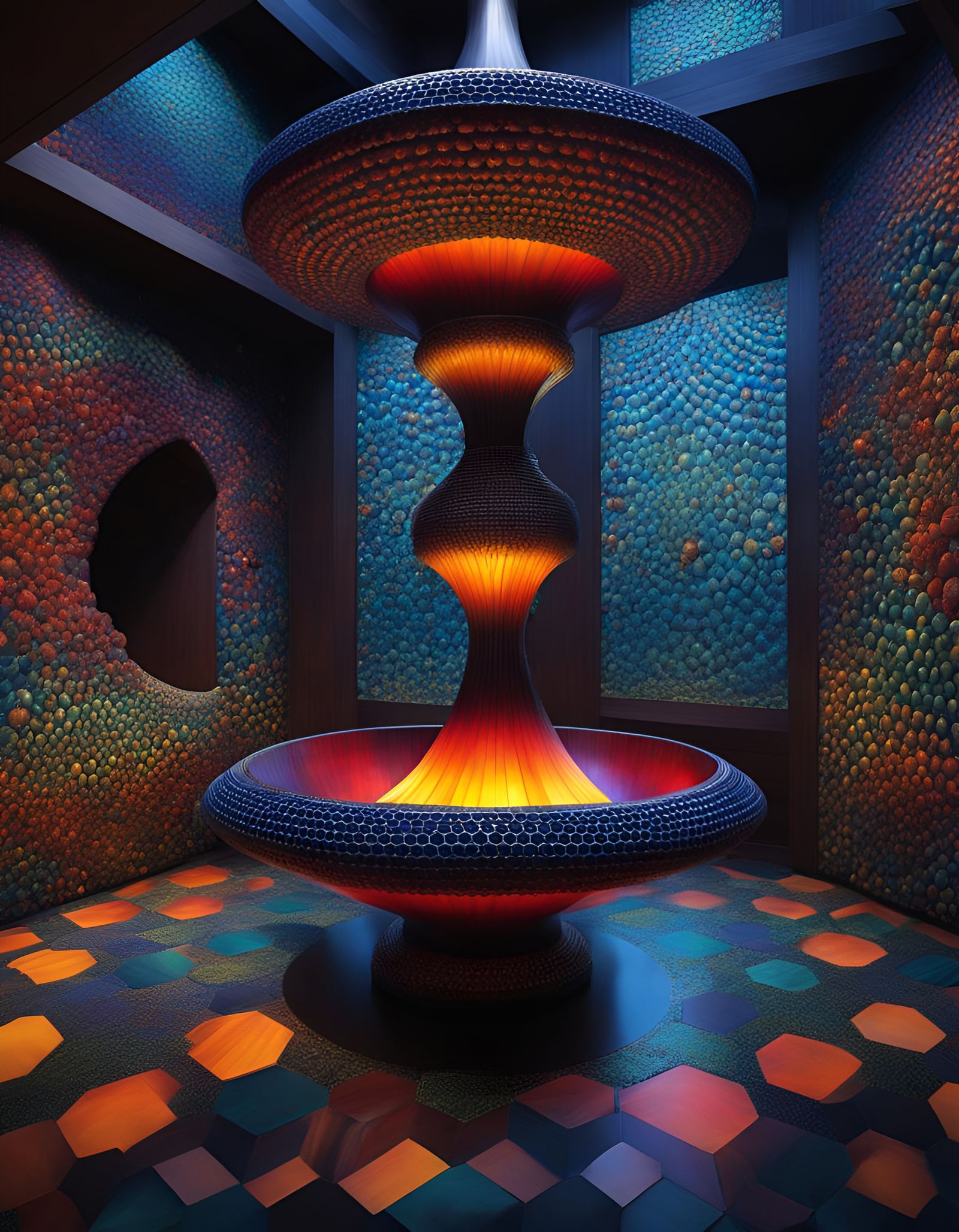 Optical Confusion (#7) - AI Generated Artwork - NightCafe Creator