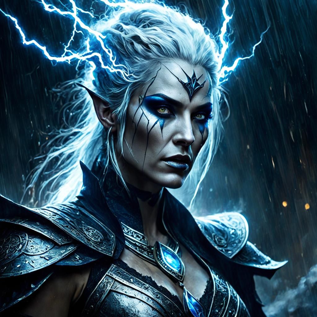 The Tempest Mage - AI Generated Artwork - NightCafe Creator