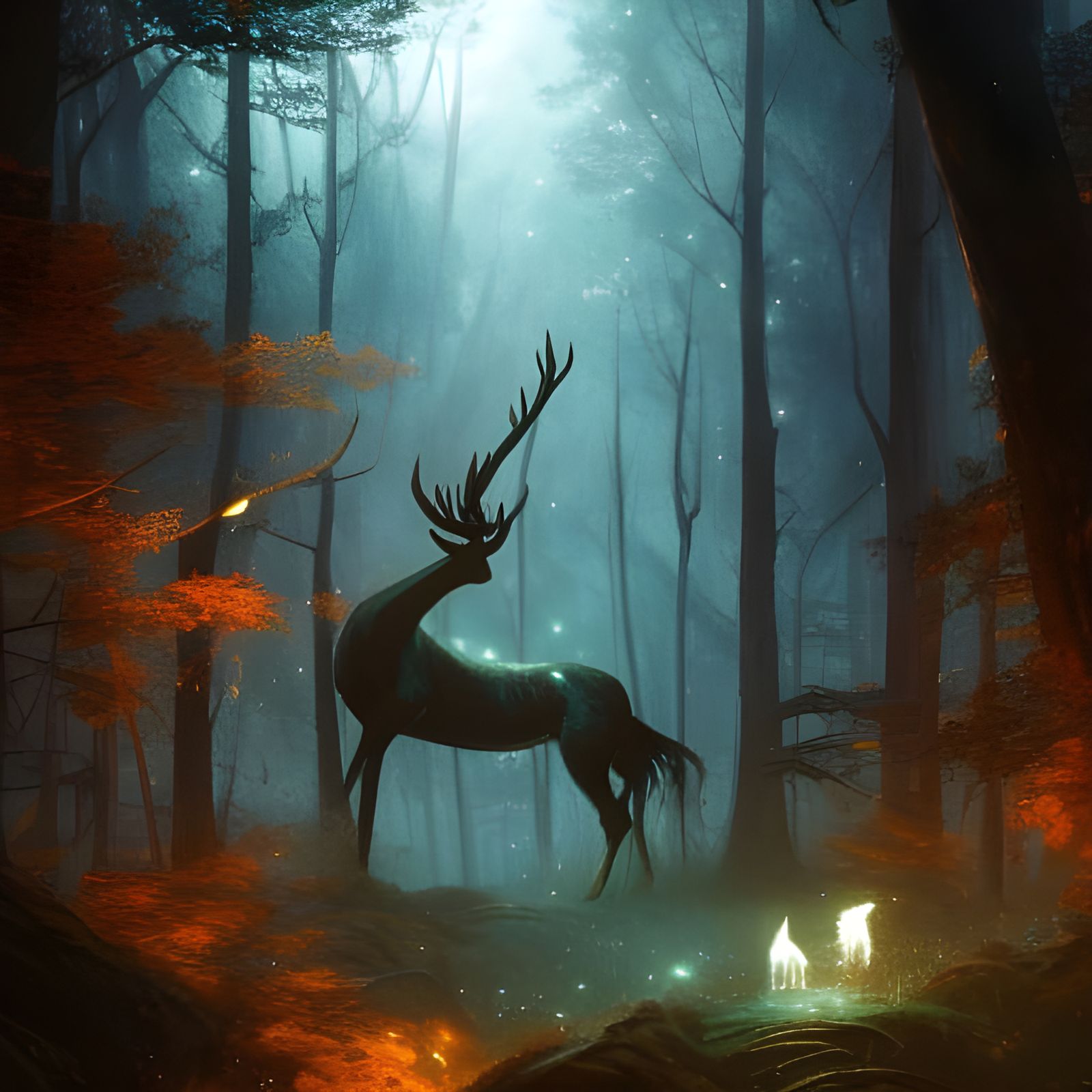 Forest - AI Generated Artwork - NightCafe Creator