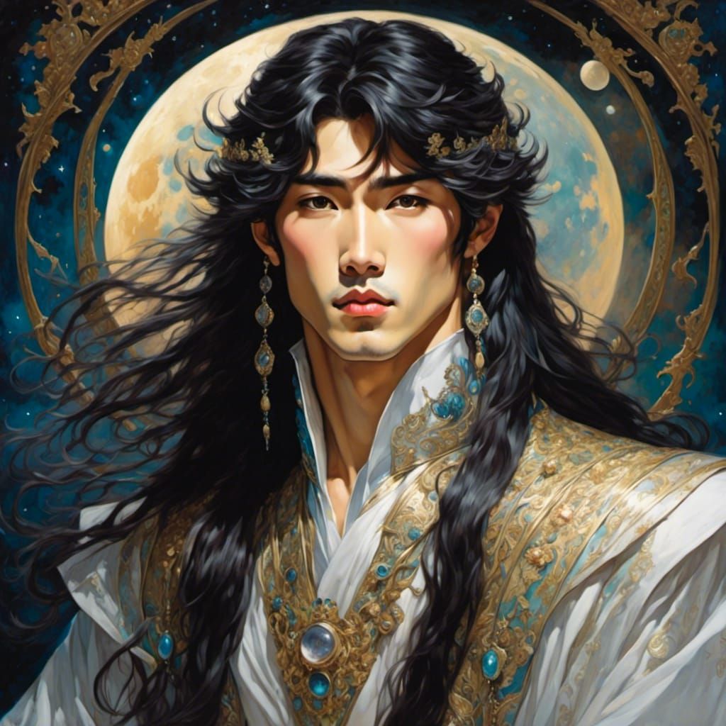 Moon prince - AI Generated Artwork - NightCafe Creator
