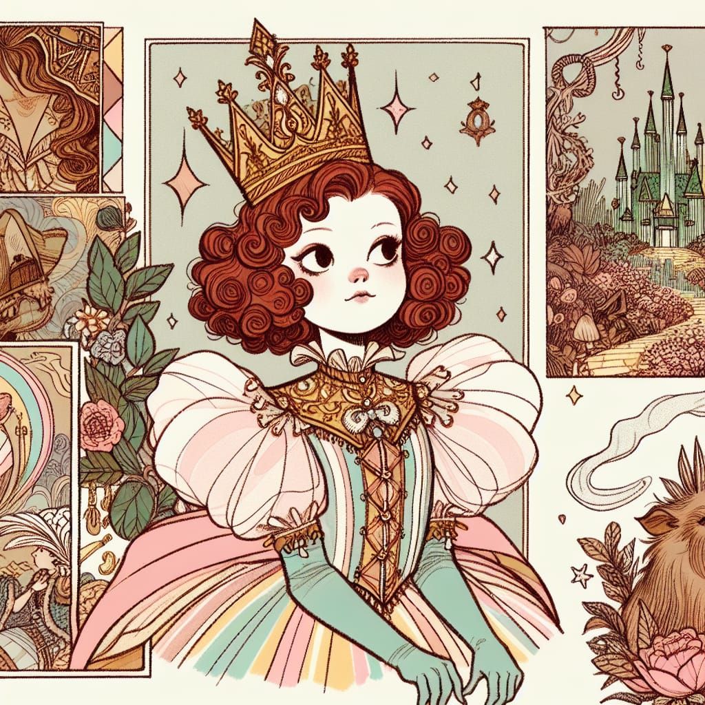 Ozma of Oz - Young Princess Ozma Reigns in Whimsical Land of...