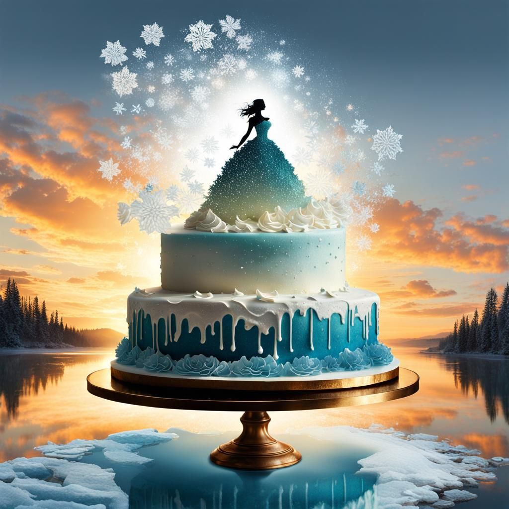 Cake Topper - AI Generated Artwork - NightCafe Creator