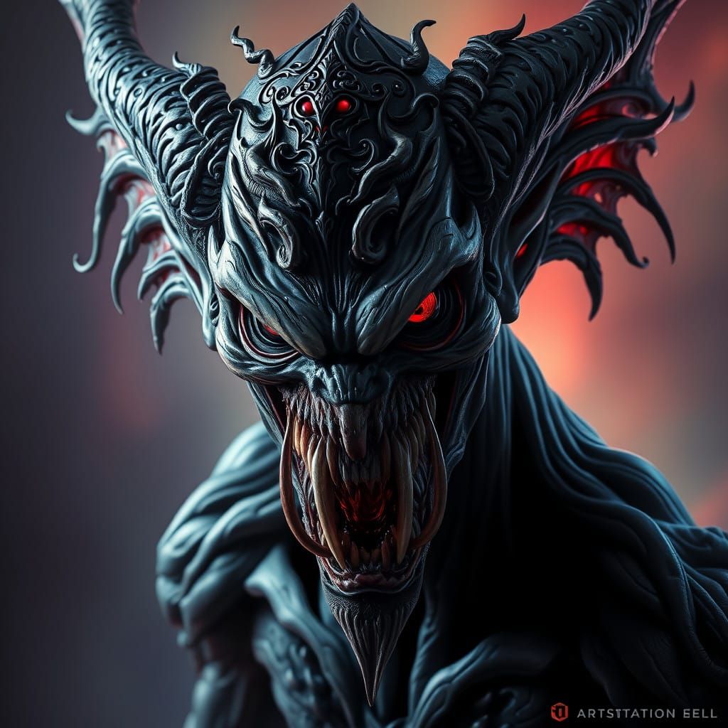 Fearsome Banshee Unleashed in Hyper-Realistic Art - AI Art