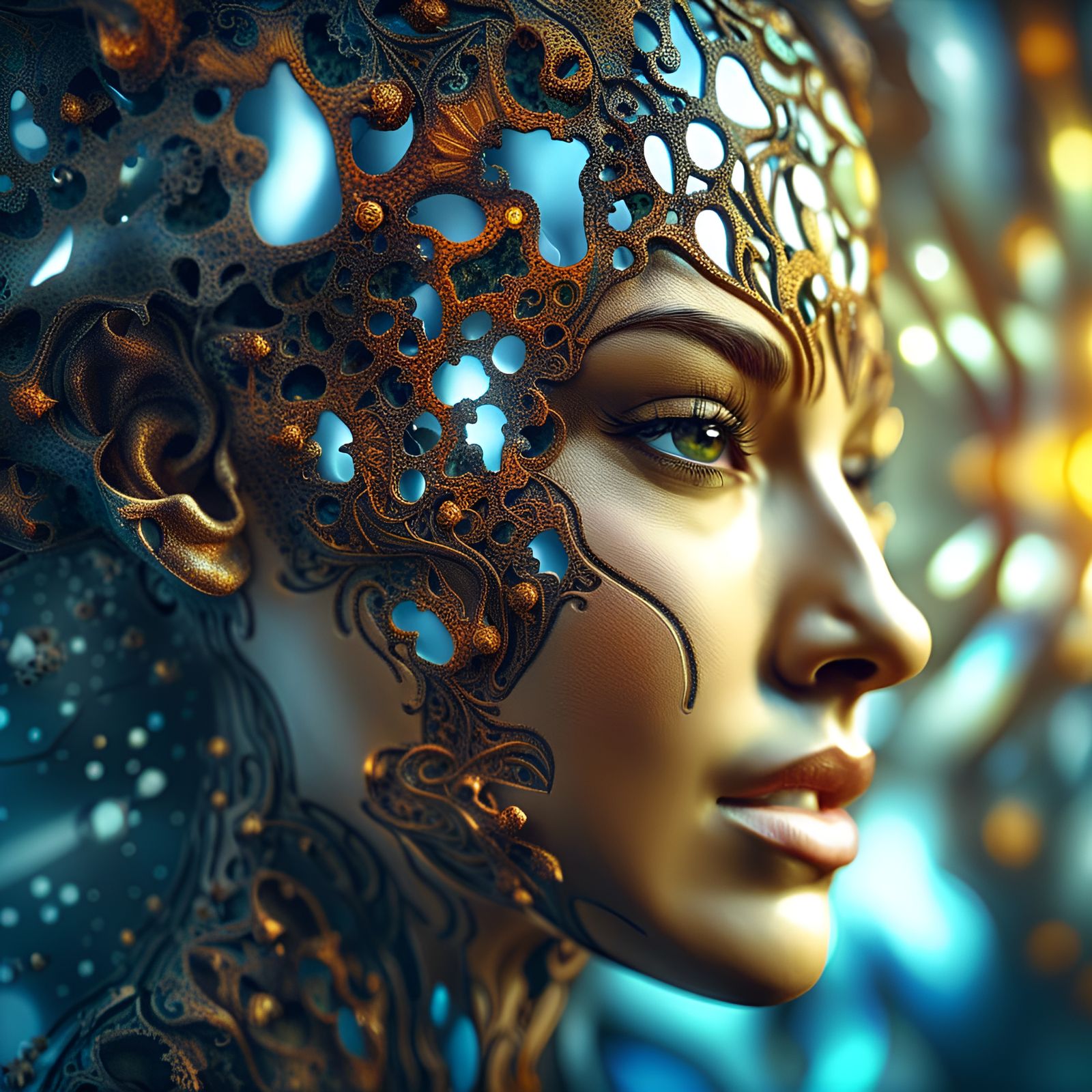 Eternal Enigma: The Alchemy of Grace - AI Generated Artwork - NightCafe ...