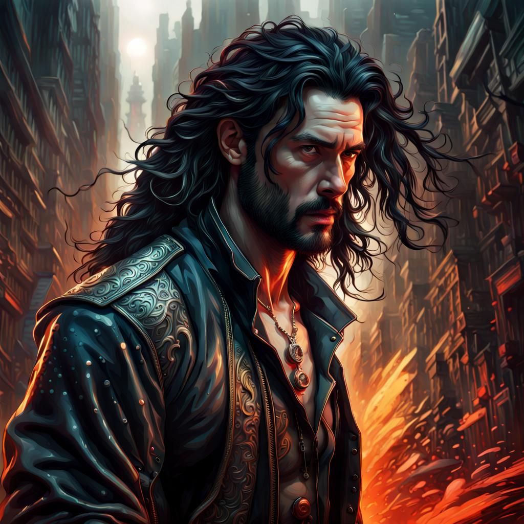 The danger man - AI Generated Artwork - NightCafe Creator