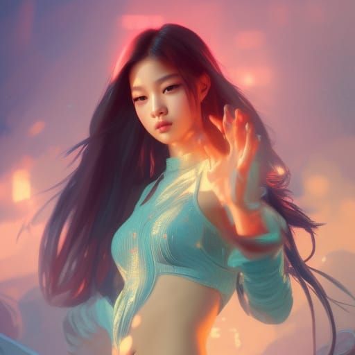 Blackpink Jennie - AI Generated Artwork - NightCafe Creator