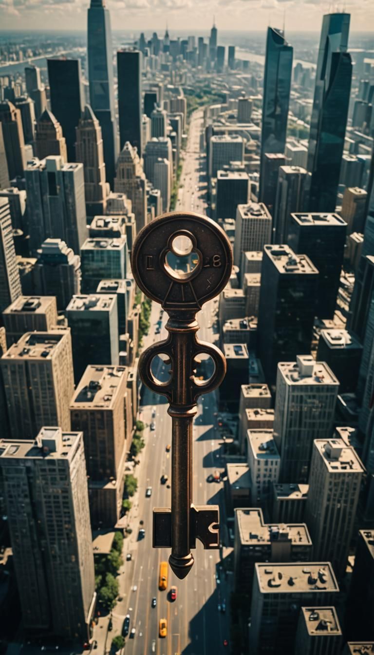 Giant Key - AI Generated Artwork - NightCafe Creator