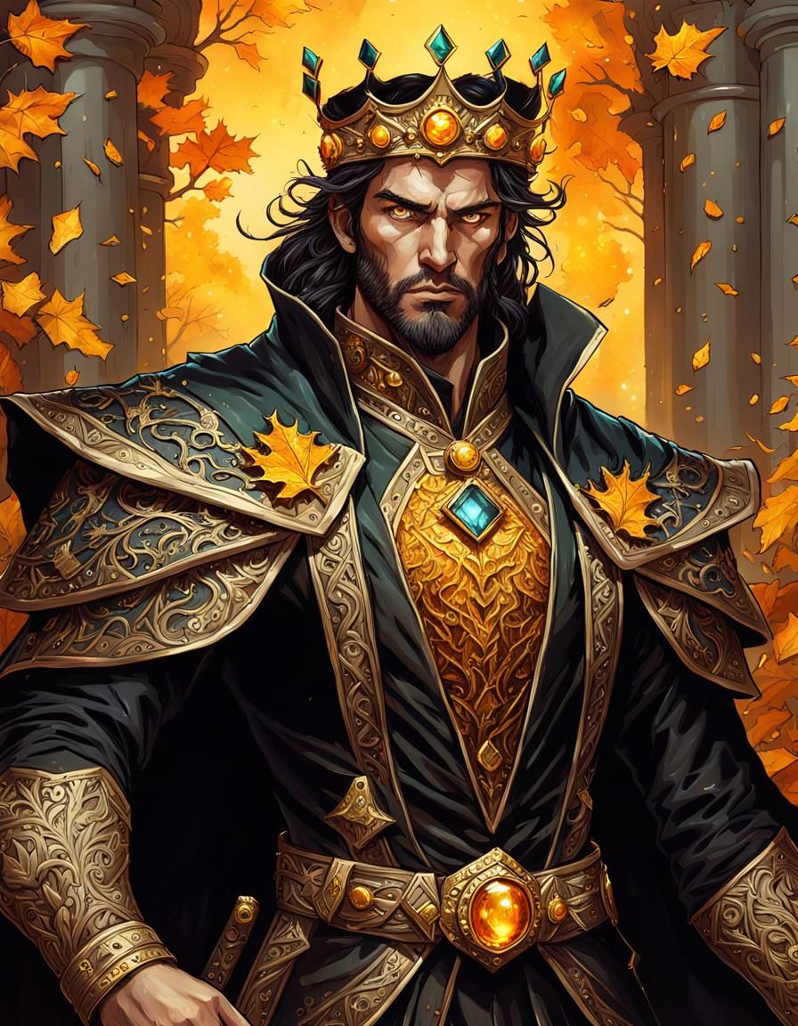 Autumn King - AI Generated Artwork - NightCafe Creator