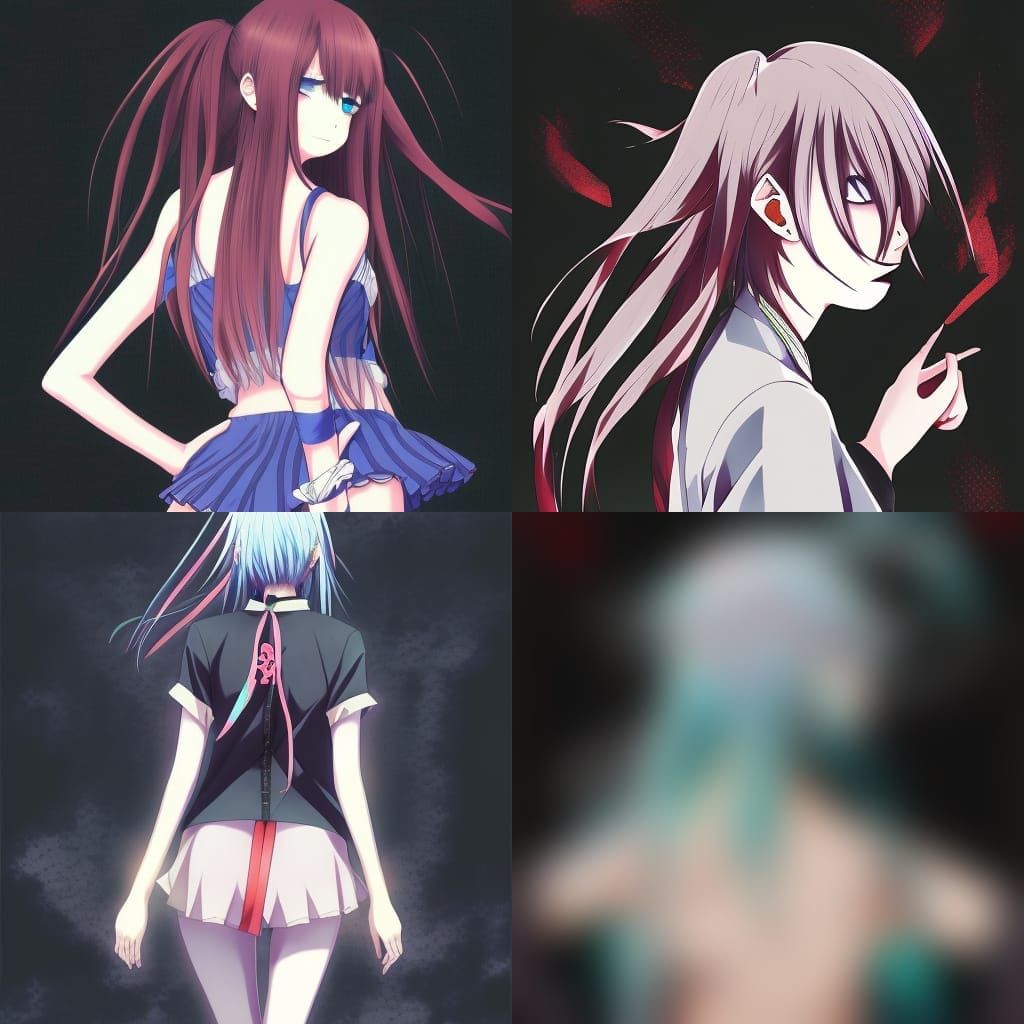 the back, by artist "anime", Anime Key Visual, Japanese Manga, Pixiv ...