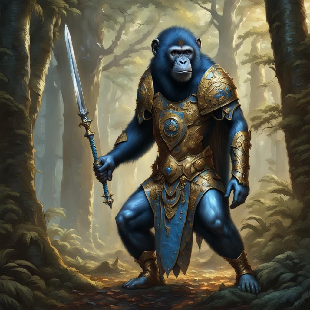 Kapi Male Mantracker - AI Generated Artwork - NightCafe Creator