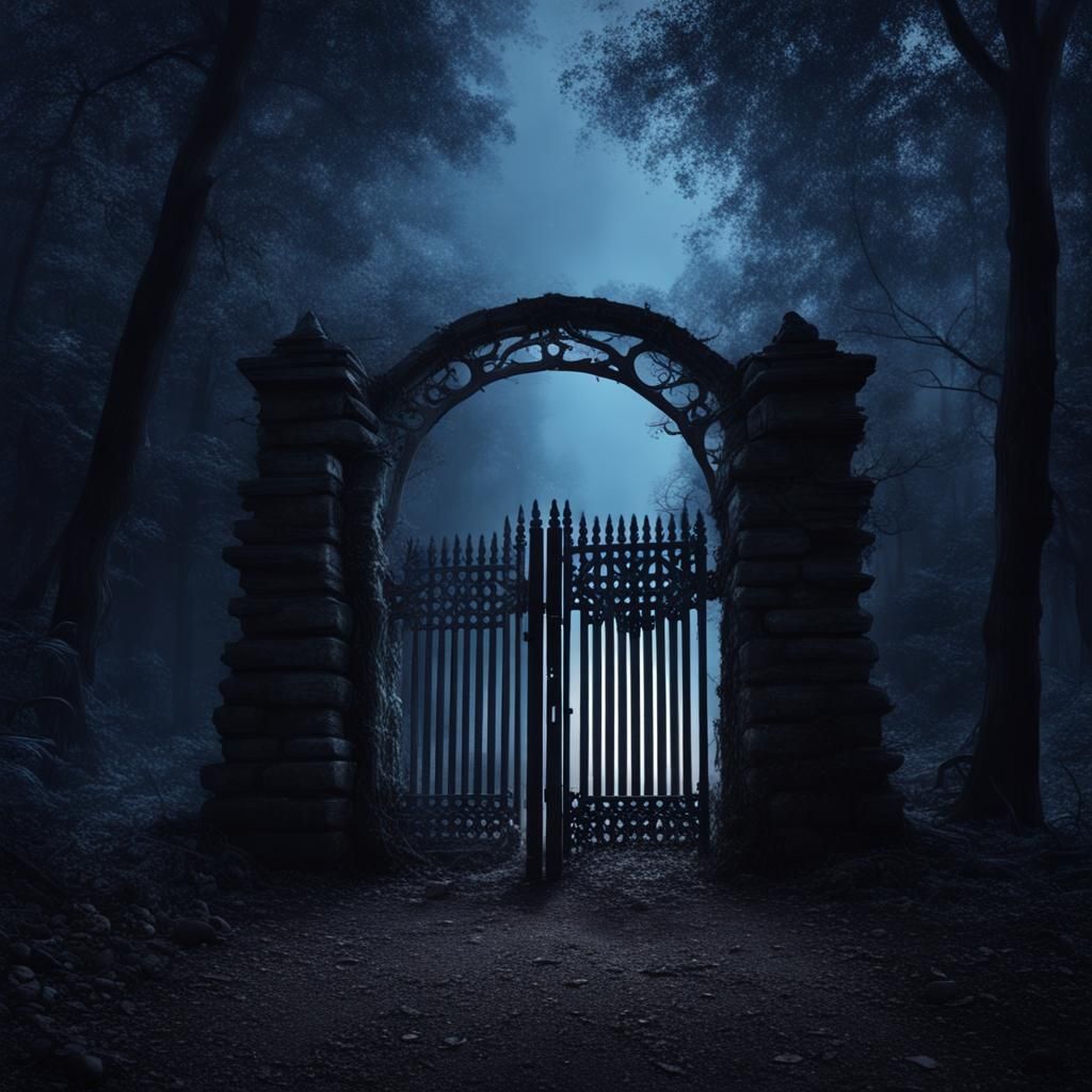 dark gate I - AI Generated Artwork - NightCafe Creator
