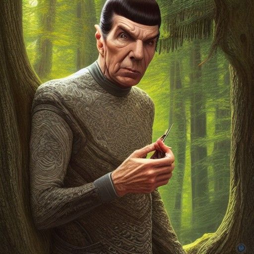 Old Spock - AI Generated Artwork - NightCafe Creator