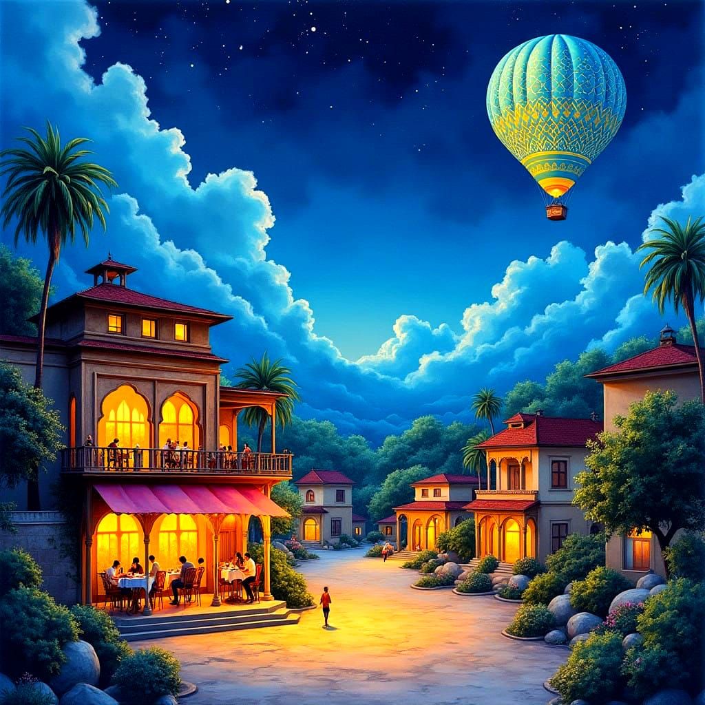 Fantasy Date Night Landscape - Fantasy Date Night Landscape