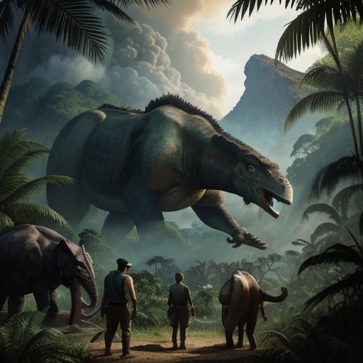 a prehistoric world that time forgot - AI Generated Artwork - NightCafe ...